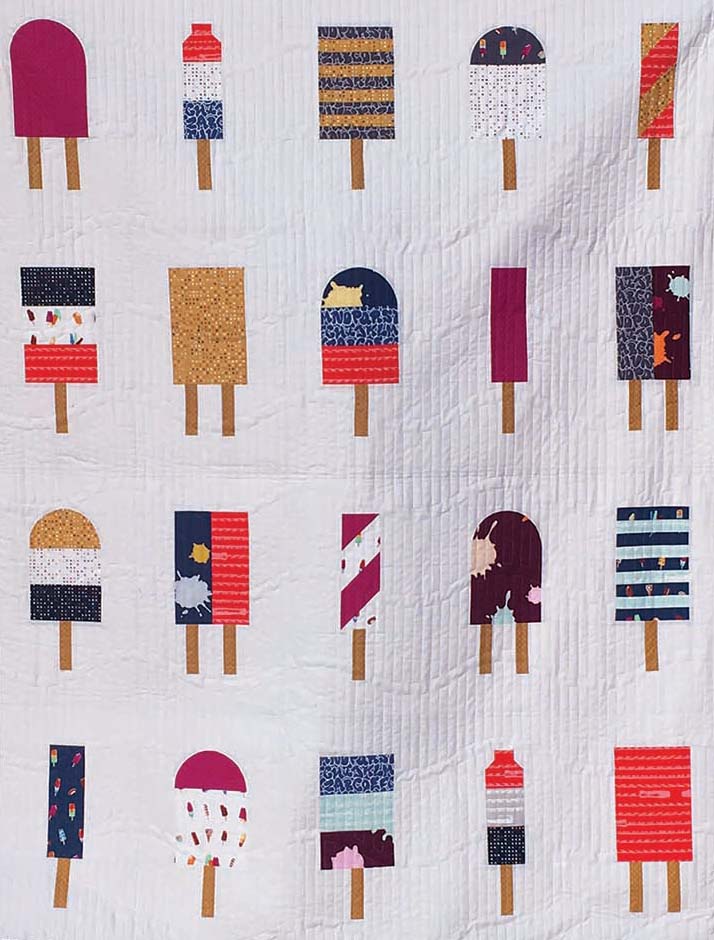 Sample Sale Quilt #01 - Ice Lollies Double Dutch Quilt – Latifah Saafir ...