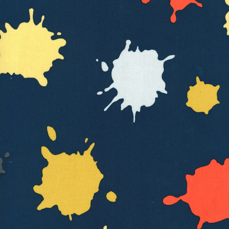 Double Dutch Fabric - Ice Cream Splat ($6/half yard) – Latifah Saafir ...